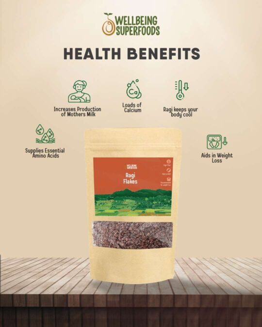 Finger Millet Flakes (Ragi Aval /Poha)- 350g